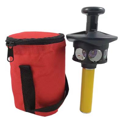 China 360 Degree Prism Silver Plated For Trimble Total Station 5/8