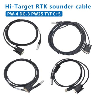 中国 ハイターゲット GC-3 UC-1 GPS RTK と エコー サウンダー コンピュータ 接続のための Y 形データケーブル 販売のため