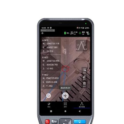 中国 GNSS RTK IHand55のハイターゲットのプロフェッショナルフィールドコントローラ 5.5 太陽光可読ディスプレイ 販売のため