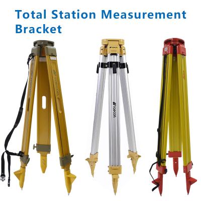 China Wooden Tripod LEIcca GST20-9-FCT GEOMAX TOP CON Aluminum Alloy Solid Total Station Surveying and Surveying Bracket for sale