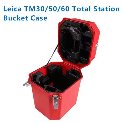 中国 赤色のプラスチック製キャリングケース、Lei Co用ハードケース、Lei Ca Total Station TM30 TM50 TM60 TS60用キャリングボックス 販売のため