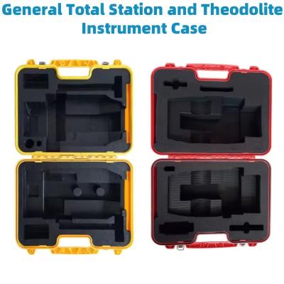 中国 ハード レッドとイエロー トータルステーションとテオドライト プラスチックケイリングケース 楽器箱 ほとんどのブランドと互換性 販売のため
