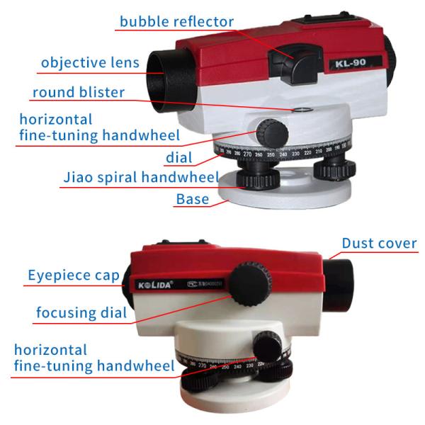 Quality Kolida Leveling instrument 32 times automatic leveling outdoor high precision for sale