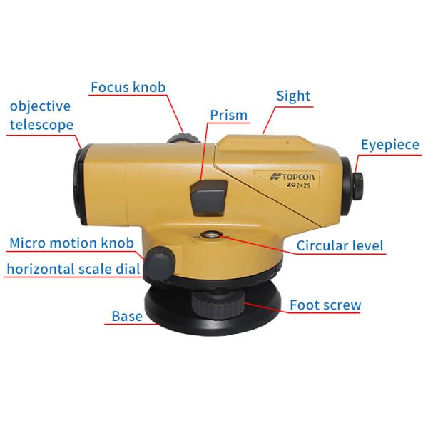 Quality Japanese TOPCON Leveling Instrument High Precision Engineering Measurement AT for sale