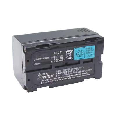 Cina Batteria BDC58 Compatibile con Sokia SETX SRX NET05 NET05X NET1 Serie Total Station - Nuova e di alta qualità in vendita