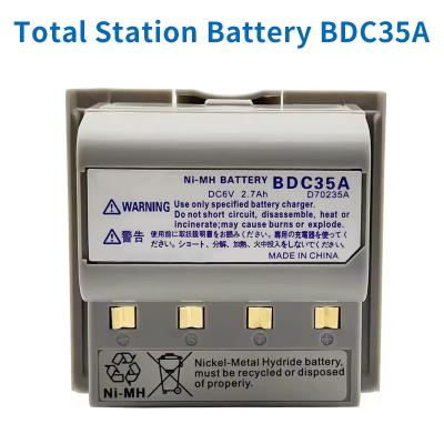 中国 BDC35A BDC-35 バッテリー 6.0V 2700mAh Sokk-ia SET030R 130R 2100 22D シリーズ トータルステーション用 充電式 NI-MH バッテリー 販売のため