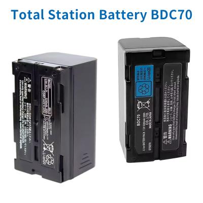China BDC70 BDC-70 Battery Compatible For Sokkia Total Station GPS SRX GRX Rechargeable 7.2V 5240mAh Li-ion Battery With Logo New for sale