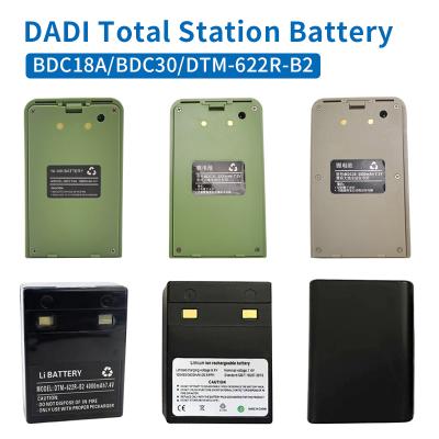 中国 DADl 7.2V 3000mAh BDC30 バッテリー DADI DTM112 DTM102 トータルステーション Li-ion バッテリー BDC18A DTM-622R-B2 用 販売のため