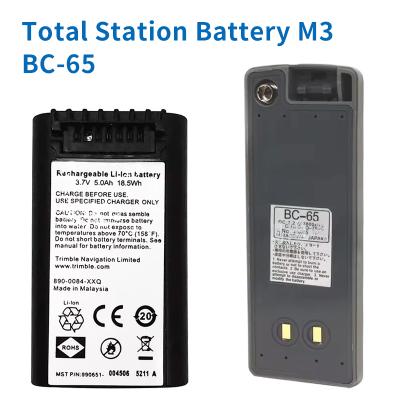 China Trimble M3 Total Station DR2/DR3/DR Battery Nomad Slim Battery BC-65 for sale