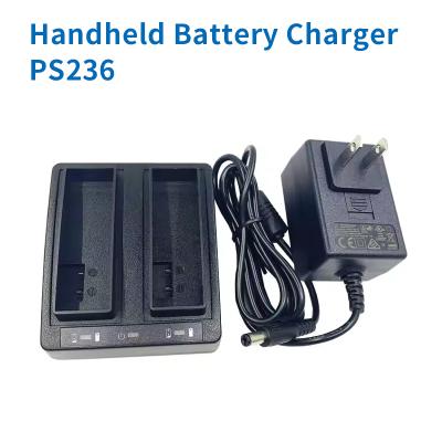 China PS236 Dual Charger For Getac PS336 Battery Charger Dock GPS Data Collector Double Charging Station Surveying EU US Plug for sale
