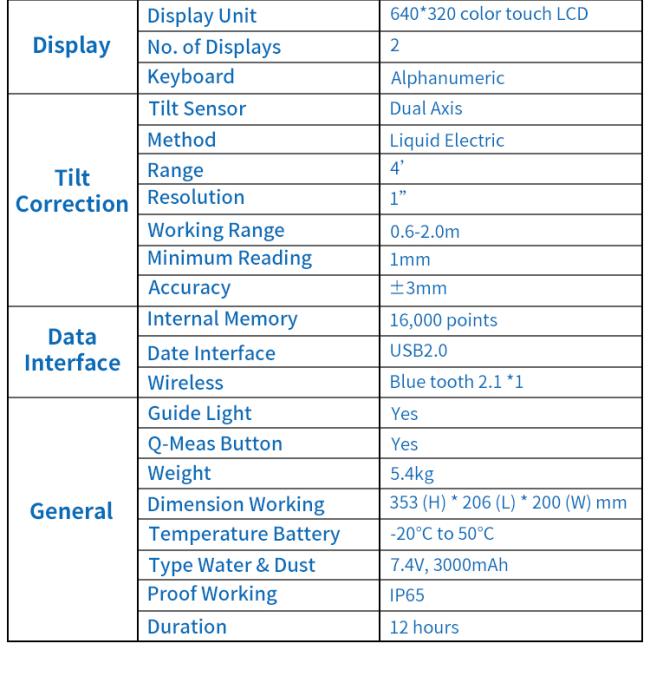 RUIDE RTS-822R10M Total Station in case