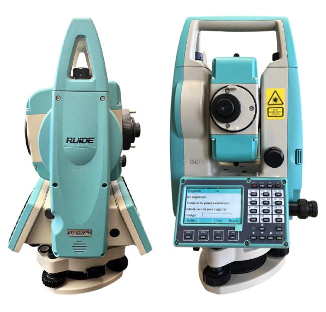 RUIDE RTS-822R10M Total Station technical specifications label