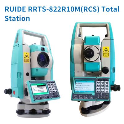 China Ruide RTS-822R10M Total Station with 2'' Accuracy and Dual Axis Tilt Sensor for sale