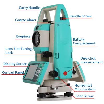 中国 ルイド RTS-862R15 総駅 2' 精度 1500M 非プリズム範囲 販売のため