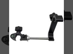 Montatura di bracciale tablet notebook manuale raccoglitore di dati aperti tenitore di pinza a palo per il rilevamento GPS GNSS