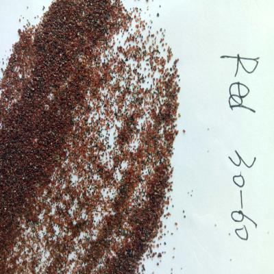 China 30-60mesh blasting abrasive garnet sand price for sale