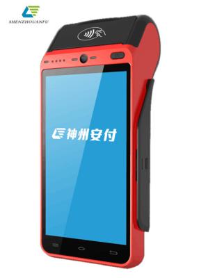 Cina Stampante ad alta velocità da 5,5 pollici Terminale Android Smart POS Supporto 4G Wifi in vendita