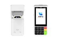 China ANFU Smart Android Handheld POS Terminal With Barcode Scanner EMV PCI Certified for sale