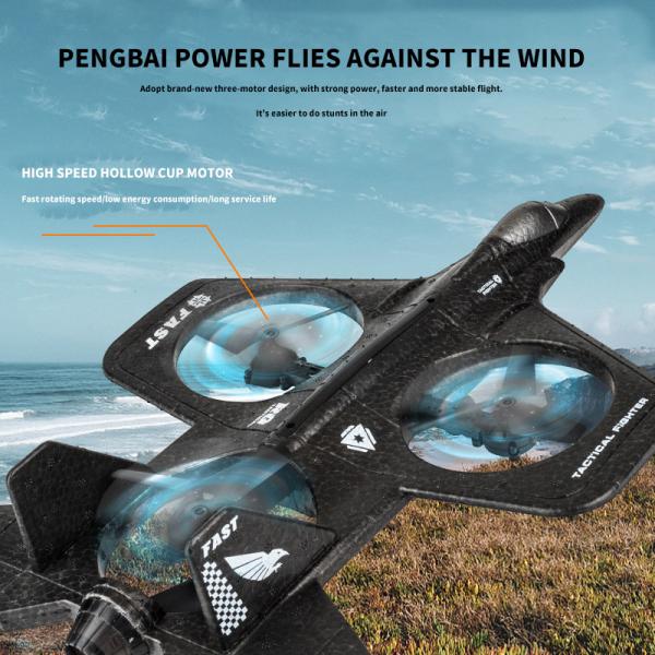 Quality AiJH Foam Ucak Flying Jet Toy With 1080p Camera Remote Control Glider Rc Plane for sale