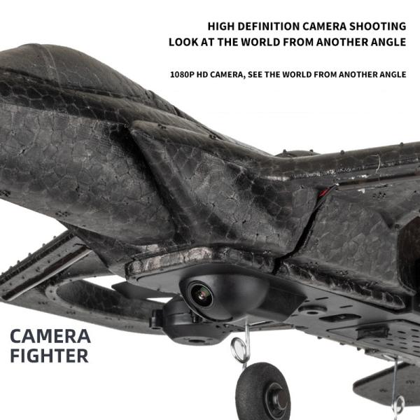 Quality AiJH Foam Ucak Flying Jet Toy With 1080p Camera Remote Control Glider Rc Plane for sale