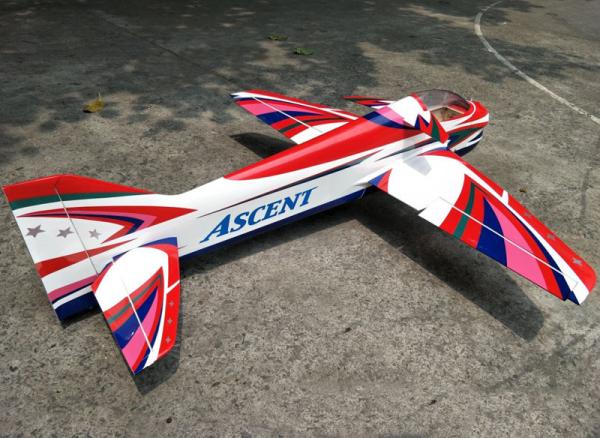 Quality F3A 120-Level 1.67m Composite Fixed-Wing Model Aircraft for Remote Control for sale