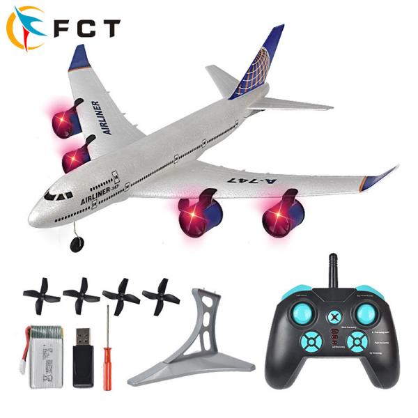 Quality AiJH 747 3CH Model Flying Jet Perfect for Beginner Operator Skill Level and 3 for sale