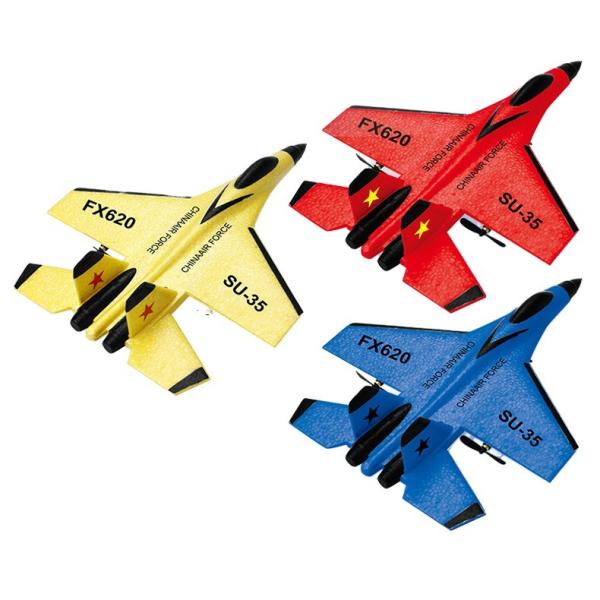 Quality App-Controlled FX620 SU35 Fighter Plane EPP Foam RC Glider Aircraft with and LED Light for sale