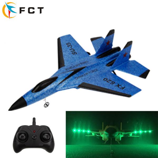 Quality App-Controlled FX620 SU35 Fighter Plane EPP Foam RC Glider Aircraft with and LED for sale