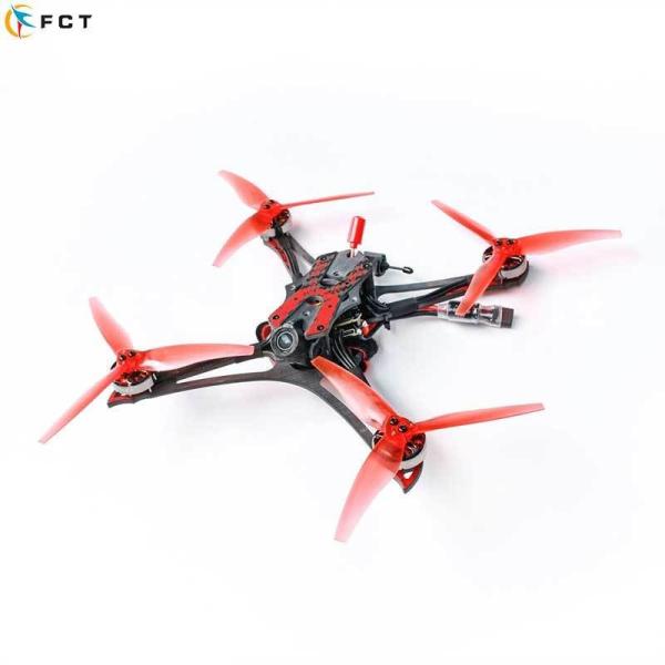 Quality Red Black Emax Hawk Apex Fpv Racing Drone Ecoii 2004 Brushless Motor 5inch Bnf for sale