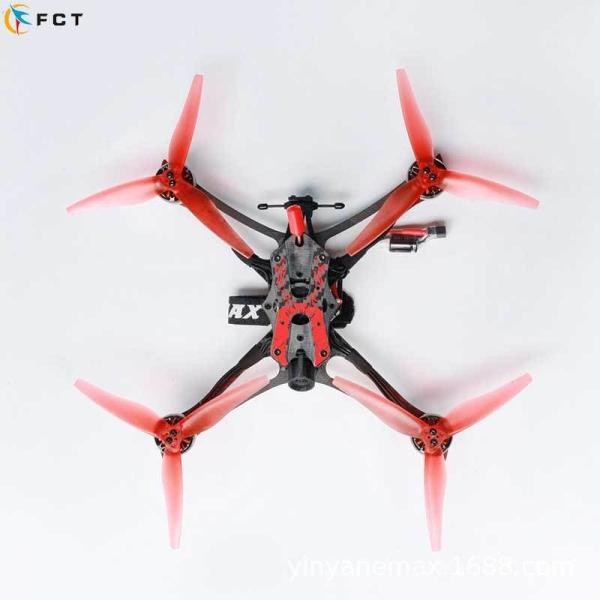 Quality Red Black Emax Hawk Apex Fpv Racing Drone Ecoii 2004 Brushless Motor 5inch Bnf for sale