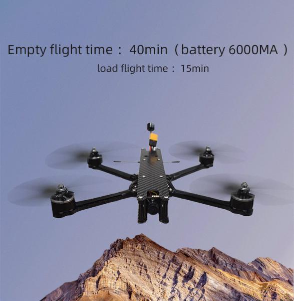 Quality Plastic Material Flh7 7-Inch FPV UAV with Night Vision Camera 3D View Mode LED for sale