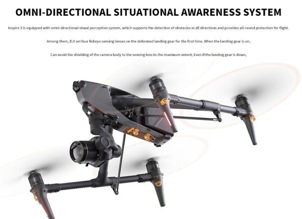 Quality Brushless Motor Zenmuse X9-8K Air Gimbal Camera RTK Drone with RC PLUS for sale