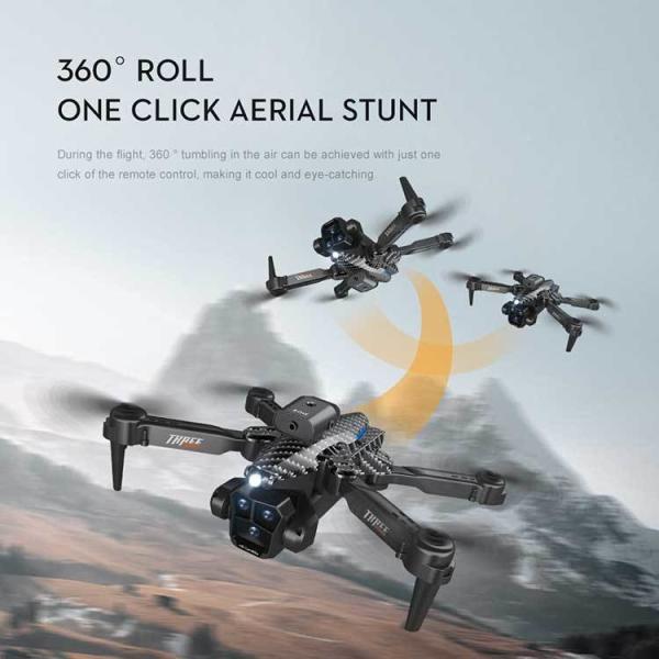 Quality K10 Max Mini Drone 8K Professional Triple Camera with Wide Angle Optical Flow for sale