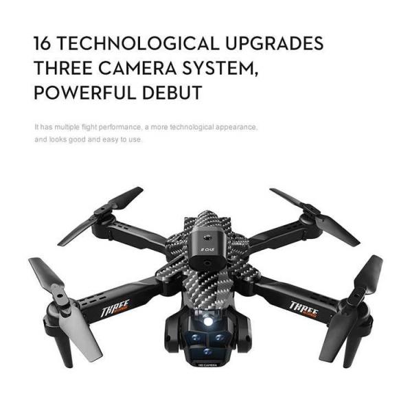 Quality K10 Max Mini Drone 8K Professional Triple Camera with Wide Angle Optical Flow for sale