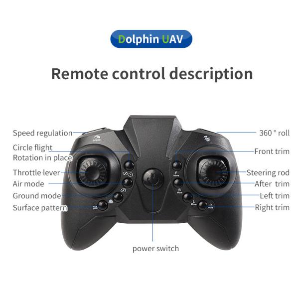 Quality 2.4G Small Toy Drone LH-X70 Marine Land and Air Three-Amphibious Remote Control for sale