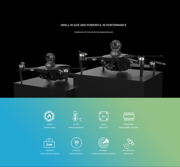 Quality Faith2T Infrared Thermal Imaging Load-Bearing Rescue Drone Remote Control Screen for sale