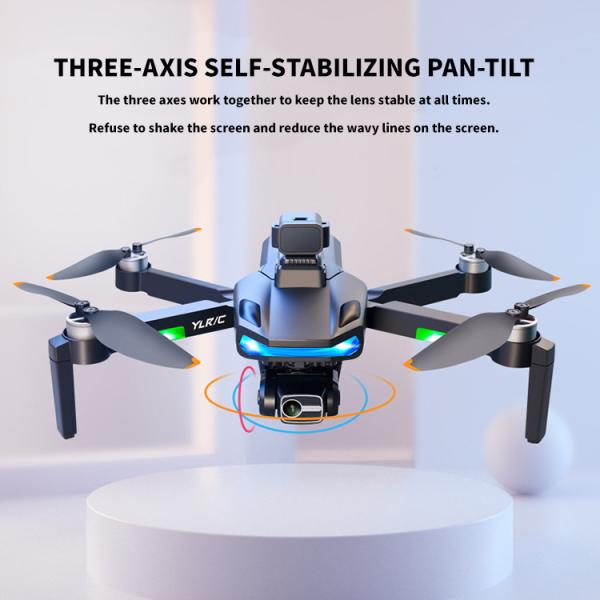 Quality Plastic 2024 S135 MAX GPS Professional 8K Dual HD Camera 3-Axis FPV Brushless for sale