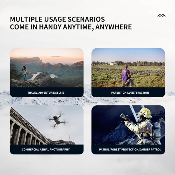 Quality Racing Drones C-fly Faith Mini 3km Control Distance 3-Axis Gimbal 5G WiFi 4K for sale