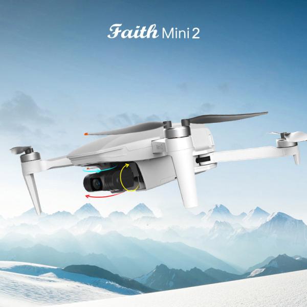 Quality Faith Mini 2 Drone with 4K 3 Axis Gimbal Foldable Design 3km Camera Range 5000 for sale