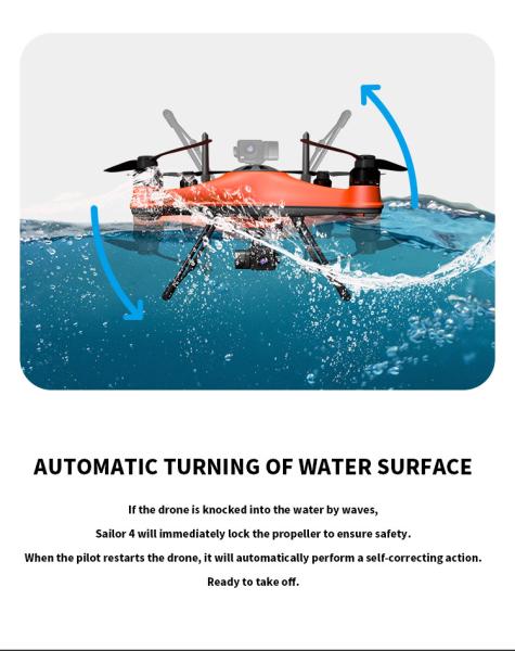 Quality Wholesale Professional SD4 Waterproof Camera Drone 4k HD Search Rescue Water for sale