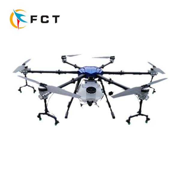 Quality EFT agriculture drone 10L hexacopter sprayer easy operation and high efficiency agriculture drone frame E610P for sale