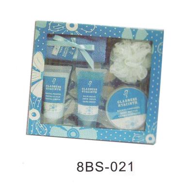 China Bubble Bath Gift Set , 100g Cattle Ointment With Blue Box #8BS-021 for sale
