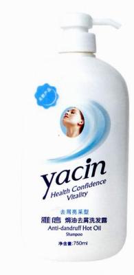 China Anti - Dandruff Hot Oil Herbal Hair Shampoo , 750ml Pure Herbal #YC103 for sale