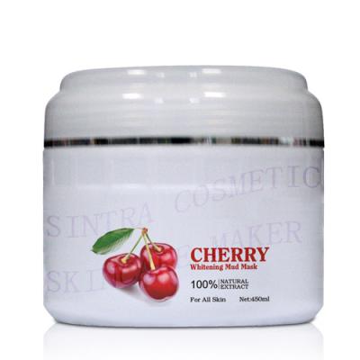 China Antioxidant Blemish Skin Care , Cherry Whitening Mud Mask HGMMN-01 for sale