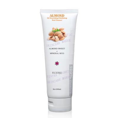China Mild Skin Lightening Cleanser , Almond Oil Nourishing Exfoliating Mud Cleanser HGJMN-04 for sale