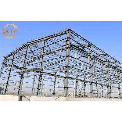 China Hot Selling Metal Frame Steel Structure Warehouse Workshop Hangar Building Without Middle Columns for sale