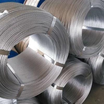 Cina 4.77mm hanno galvanizzato il cavo di soggiorno di Rod Q195 Q235 del filo di acciaio per ACSR in vendita