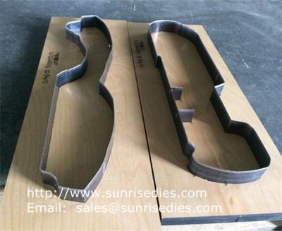 China Manual Steel Rule Die Making, hand fed steel cutting dies, blade 23.8*0.71, for sale
