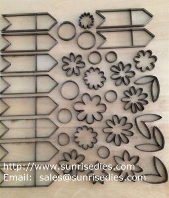 China Sharp teeth rule steel cutting die for clipbook, saw teeth blade steel rule dies for sale