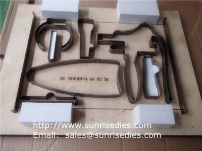 China High blade steel rule cutting dies, High knife steel dies for packaging for sale